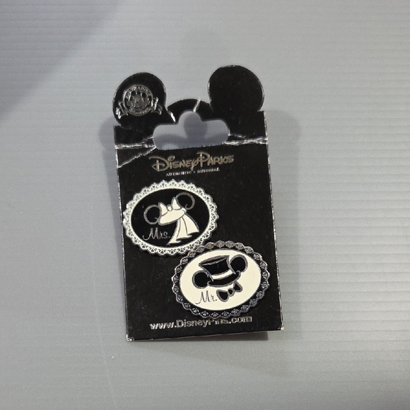 Disney | Accessories | Disney Parks Mr And Mrs Pins | Poshmark